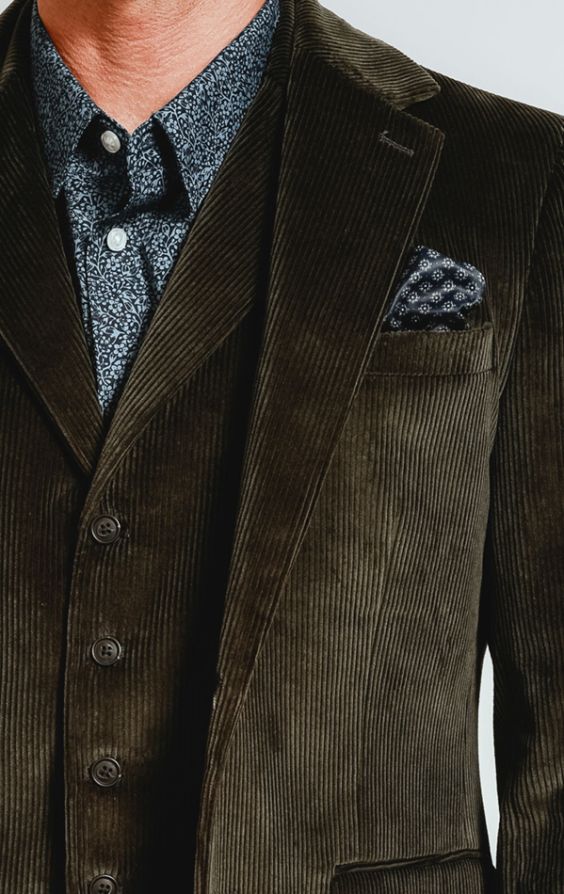Dobell Grüne Cordjacke | Dobell