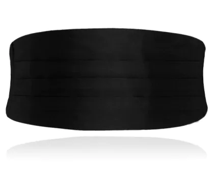 Schwarzer Kummerbund für Jungen | Dobell